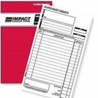 5 x Impact SB320 Business Purchase Order Book 203mm x 127mm Carbonless ...