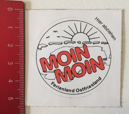 Aufkleber/Sticker: Moin Moin - Ferienland Ostfriesland (26051661) | eBay