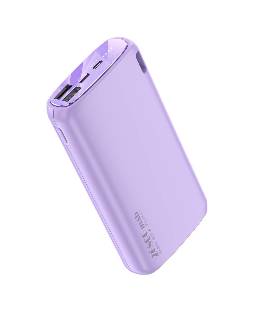 Portable Chager Cylinder Batteries Cylinder 2600mAh Emergency Power