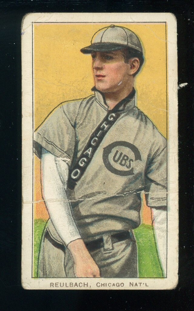 T206 Reulbach Chicago Sweet Caporal 350 Subjects | eBay