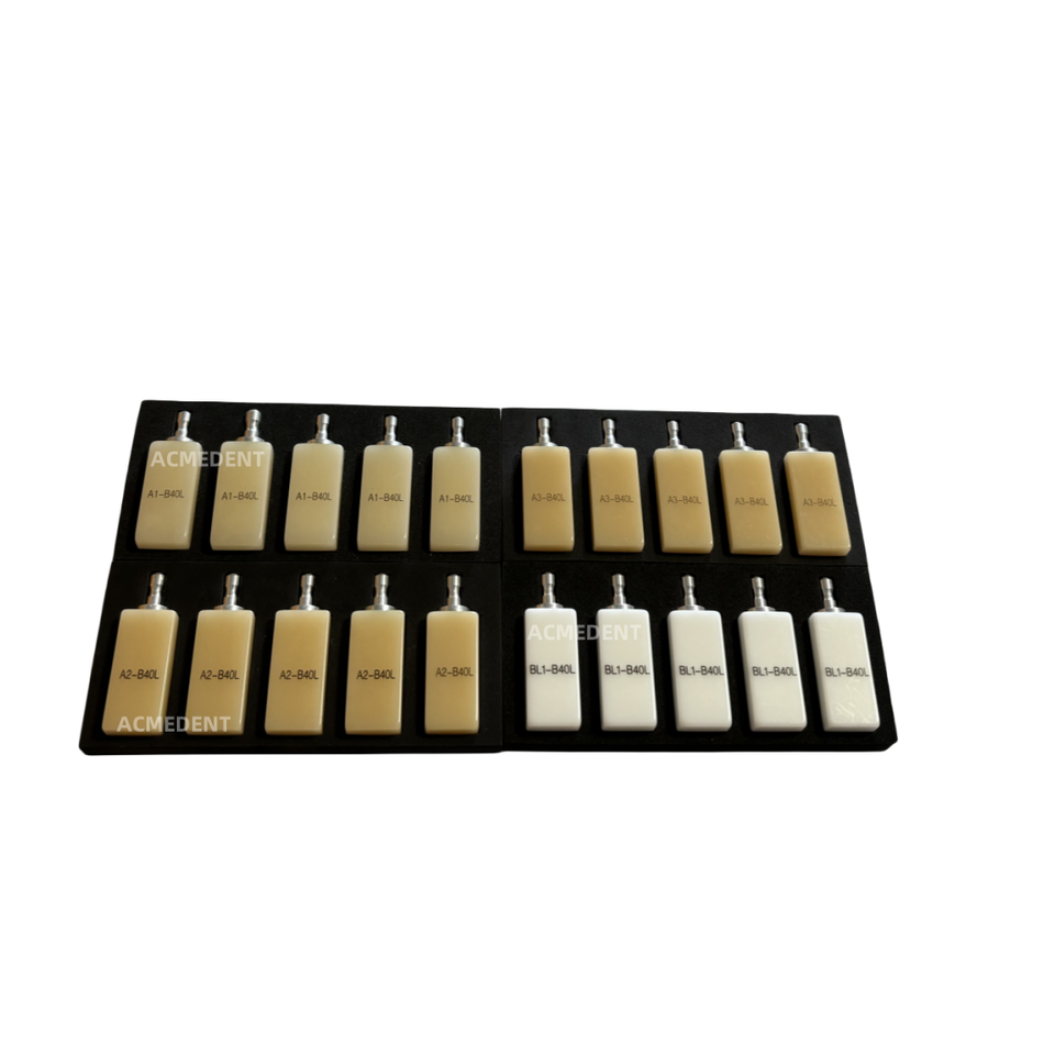 Dental PMMA Blocks Disk B40L Block Cerec Bleached Blocks A1 A2 A3 BL1 ...