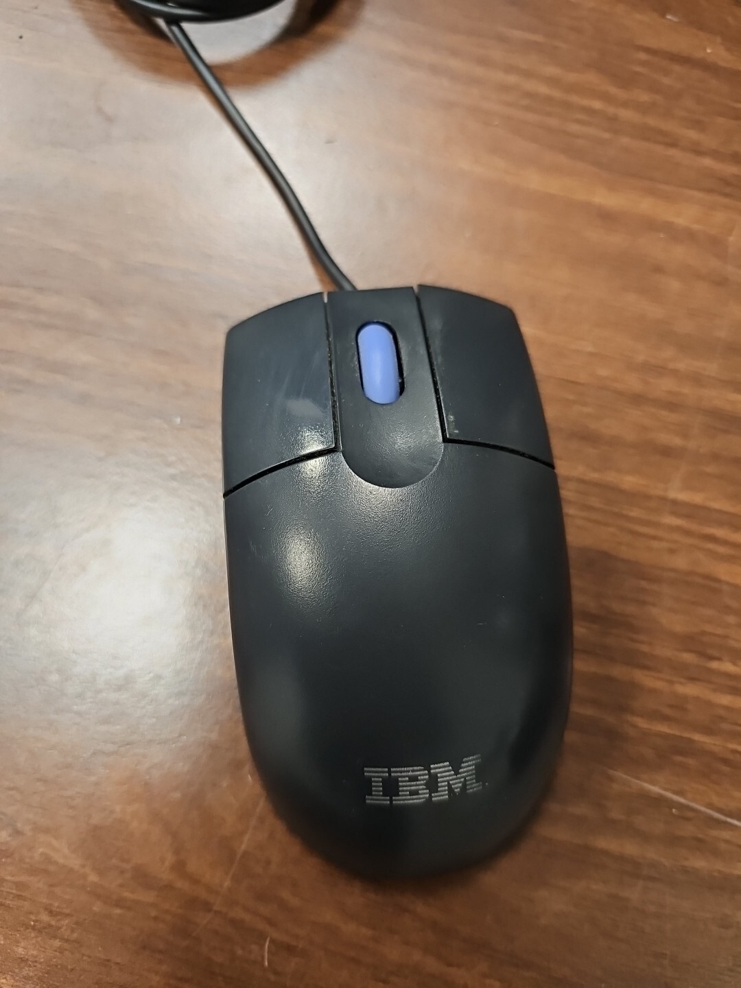 IBM VINTAGE MO28KC 3-Button PS/2 Ball Scroll Mouse (Black, PS2 Mouse ...