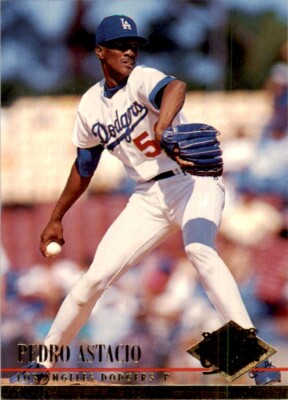 1994 Fleer Ultra Pedro Astacio Los Angeles Dodgers #212 MLB Baseball ...