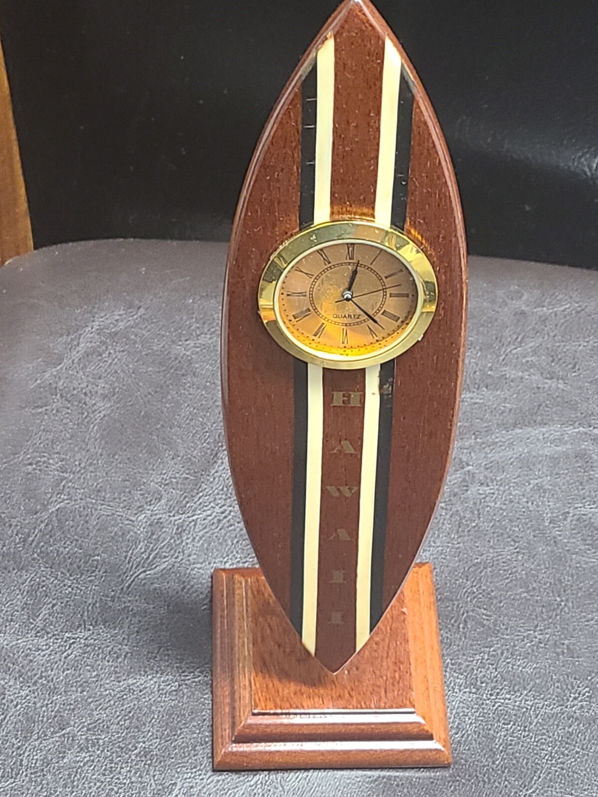 Hawaii Surfboard Desktop Clock Souvenir Wood | eBay