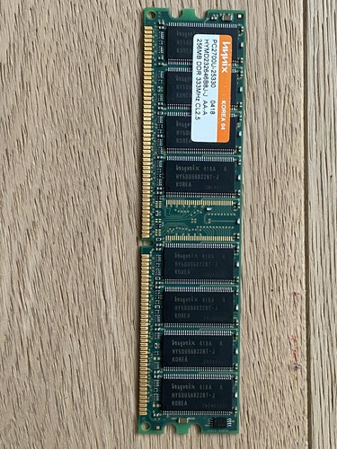 HYNIX 256 MB DDR-333MHz-CL2,5-PC2700U-25330 RAM Memory | eBay