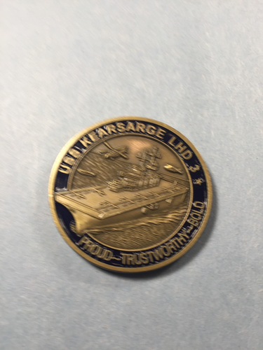 US Navy Challenge Coin - USS Kearsarge LSD 3 | eBay