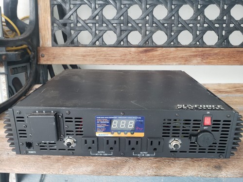 Sunforce Pro Series 2500w Pure Sine Wave Inverter Model 11260-1 | eBay