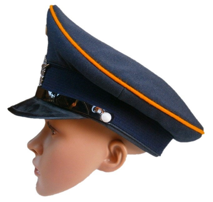 New German Air Force Officer's visor hat cap luftwaffe army military ...