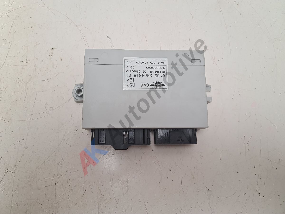 MINI CONVERTIBLE CABRIOLET R57 2009~2015 CVM ROOF CONTROL MODULE ...