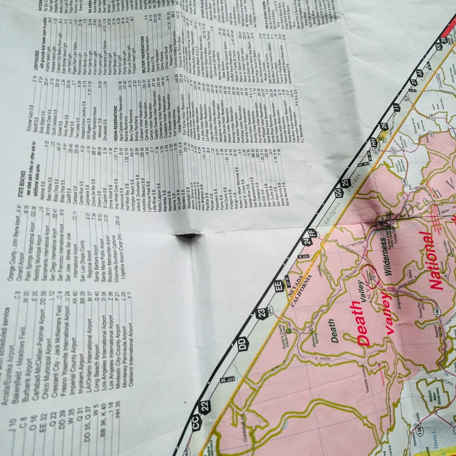 Warren Map California State Fold Up Map 9780528994968 | eBay