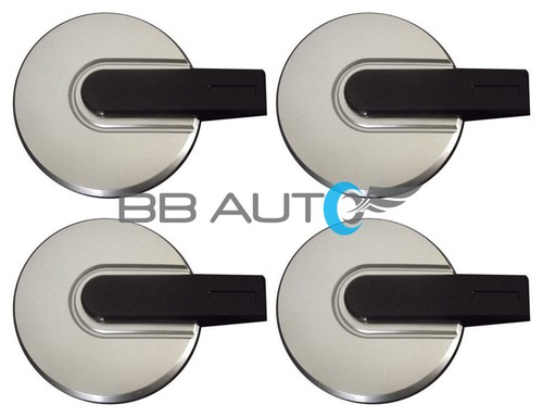 NEW 2006-2010 HUMMER H3 16" Wheel Hub Center Caps SET SILVER BLACK Bar ...