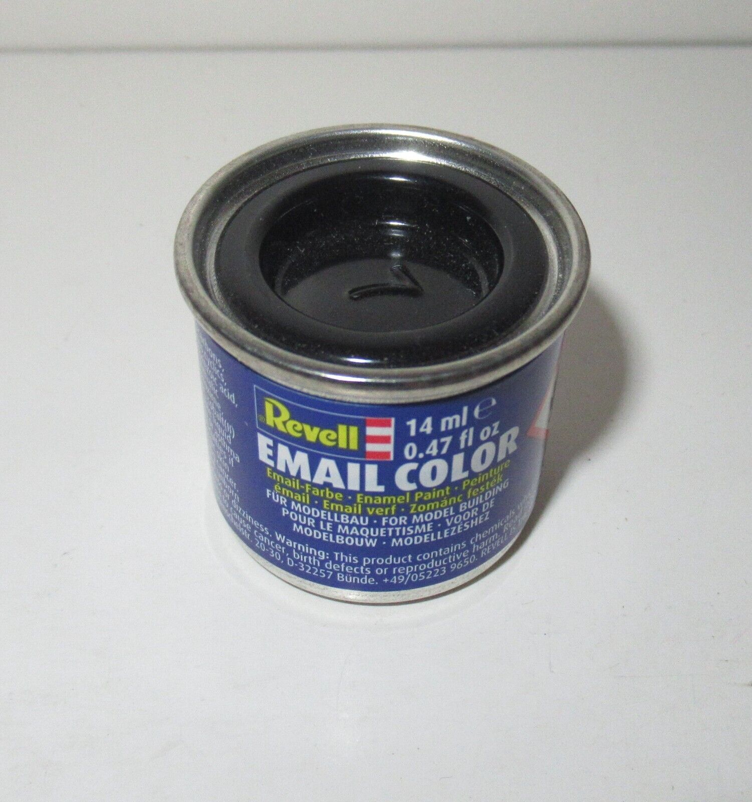Revell Email Color- Enamel Black Gloss #7 (14ml) #32107 NEW | eBay