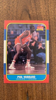 1986 Fleer #48 Phil Hubbard Basketball Cleveland Cavaliers | eBay