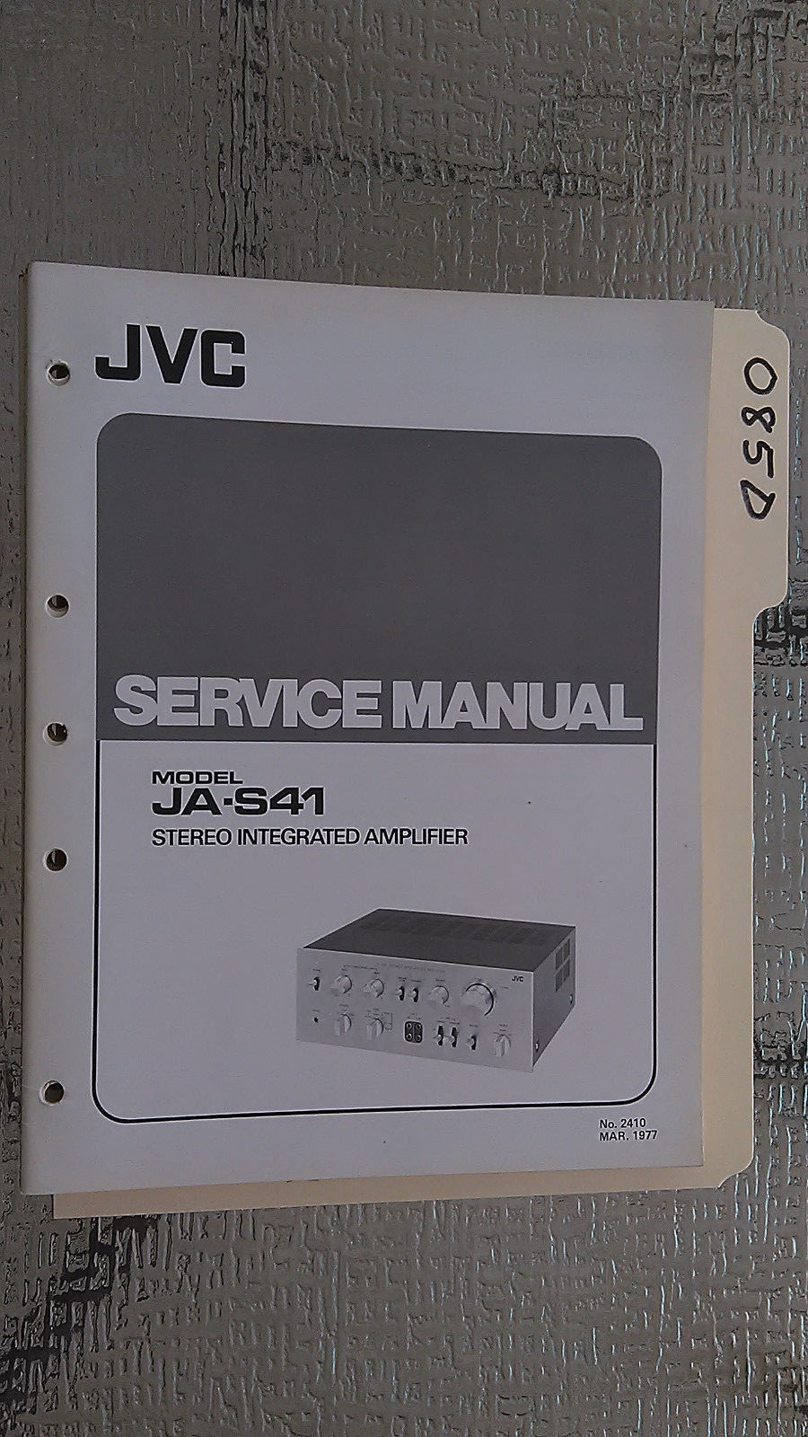 JVC ja-s41 service manual original repair book stereo amp amplifier | eBay