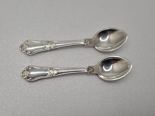 Danish Vintage Silver salt spoons set 2 pcs. | eBay
