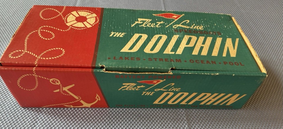 K&O 1956 Mercury Mark 55-E Thunderbolt Motor PLUS Fleet Line DOLPHIN ...