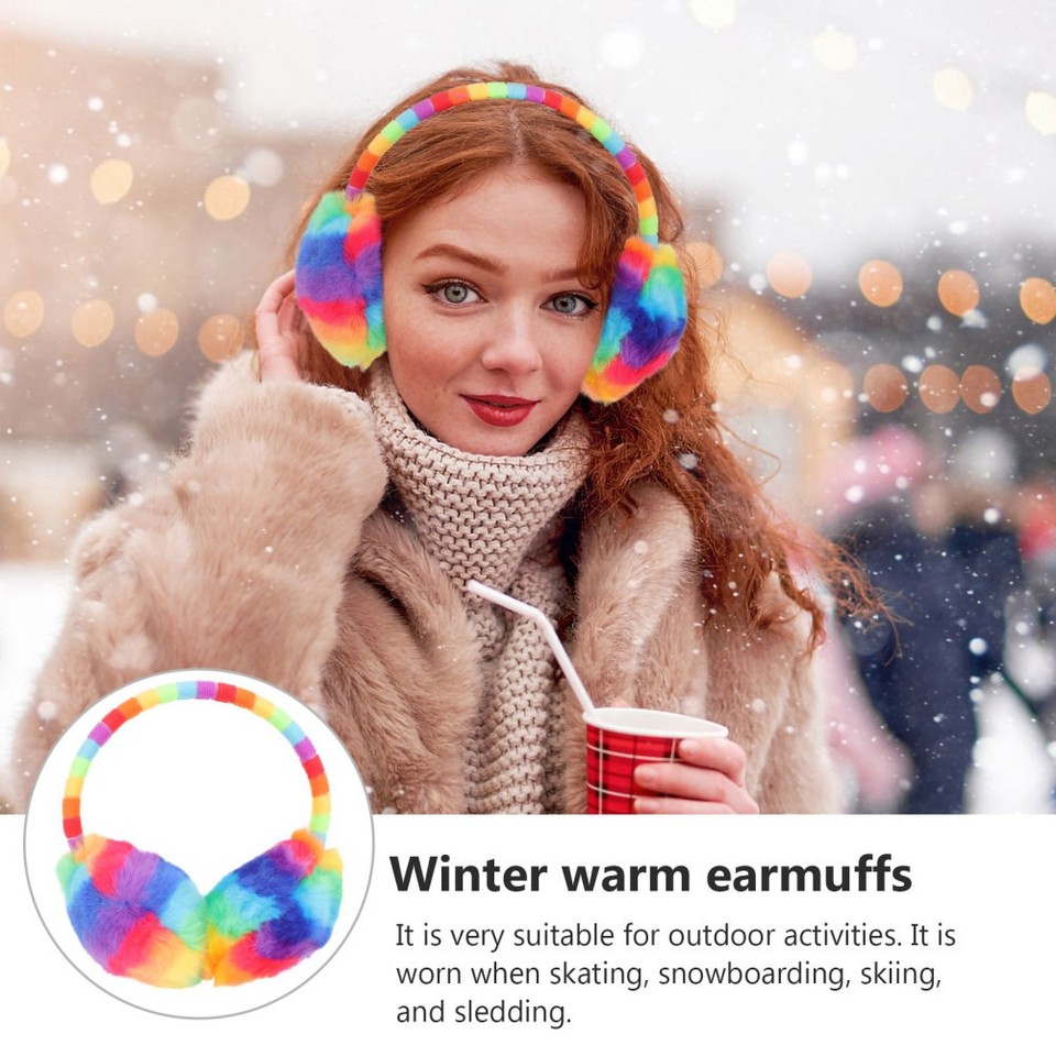 Ear Outdoor Ear Cover Plush Ear Warming Ear Warmer Outdoor Winter ...