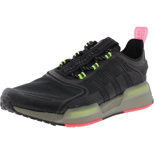 adidas Originals Mens NMB_V3 Black Running & Training Shoes 8.5 Medium ...