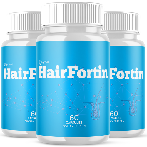 (3 Pack) Hairfortin Pills Advanced Healthy Hair Support Hair Fortin 180 ...