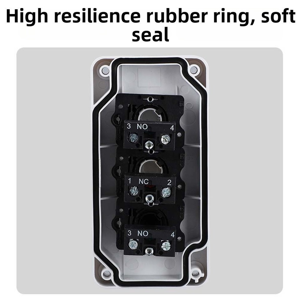 IP65 Push Button ABS Material Dustproof Protection Submersible ...