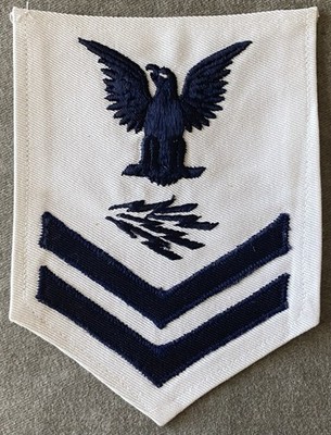 WWII 1942 dated US Navy Rate Radioman 2nd Class Petty Officer rank ...