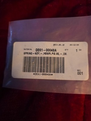 DE61-00048A GENUINE OEM SAMSUNG Microwave Door Latch Spring -B84 | eBay