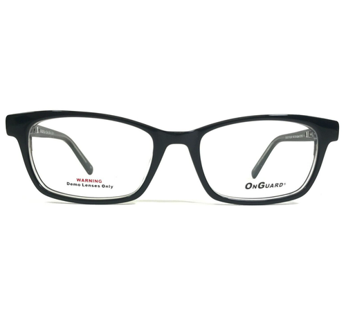 On-Guard Safety Eyeglasses Frames OG-021 3118 BLCK Black Clear Square ...