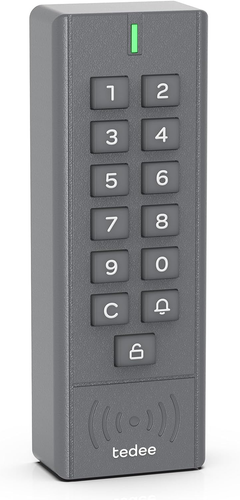 Tedee Keypad, Keypad for Smart Door Lock for Opening and Closing by PIN ...
