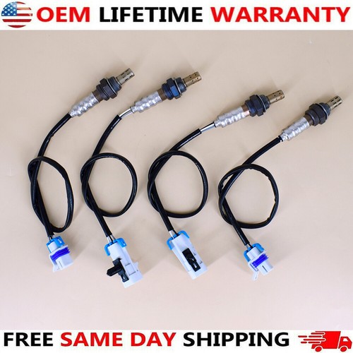 4PCS Upstream + Downstream O2 Oxygen Sensor For Chevy Silverado GMC ...