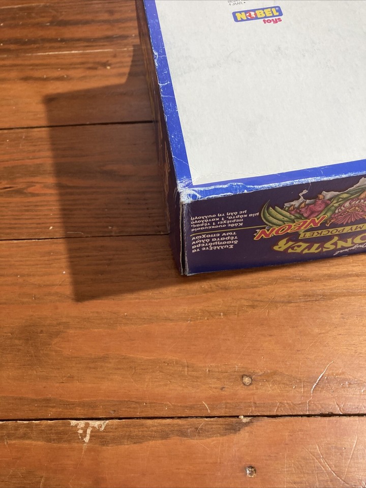 Monster in My Pocket Store Counter Display Box EMPTY 25 case GREEK ...