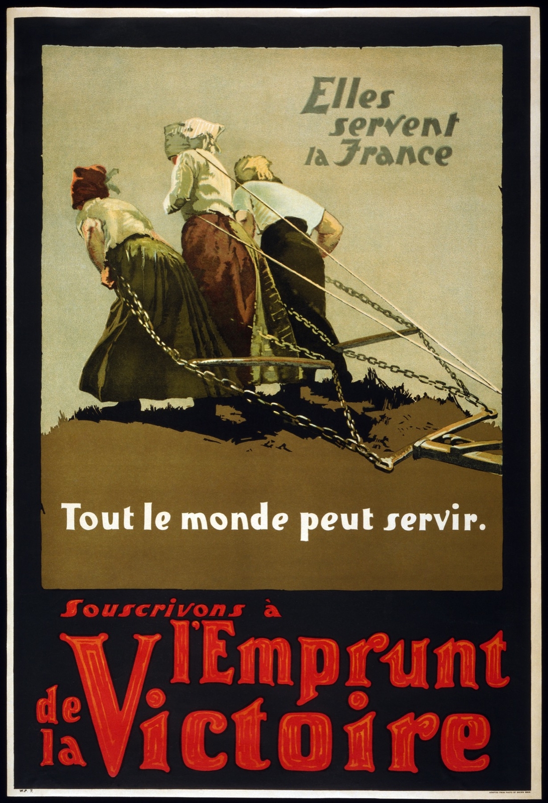 3399.L'Emprunt de la Victoire POSTER.French War Time Room Home art ...