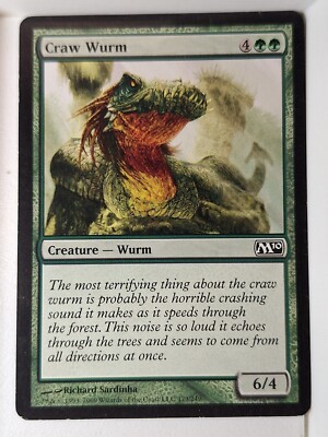 Craw Wurm - Magic 2010 Core Set M10 - Magic the Gathering MTG Nice! | eBay