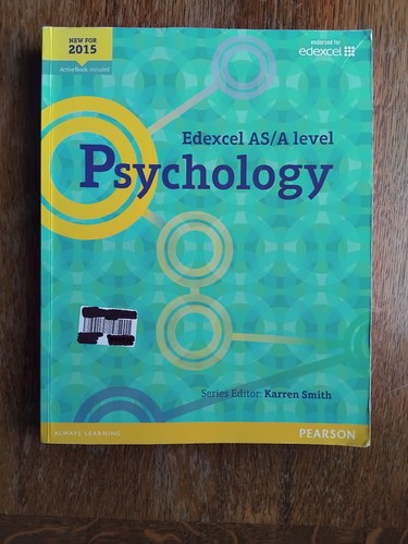 Edexcel AS/A Level Psychology Student Book - 9781447982463 ...