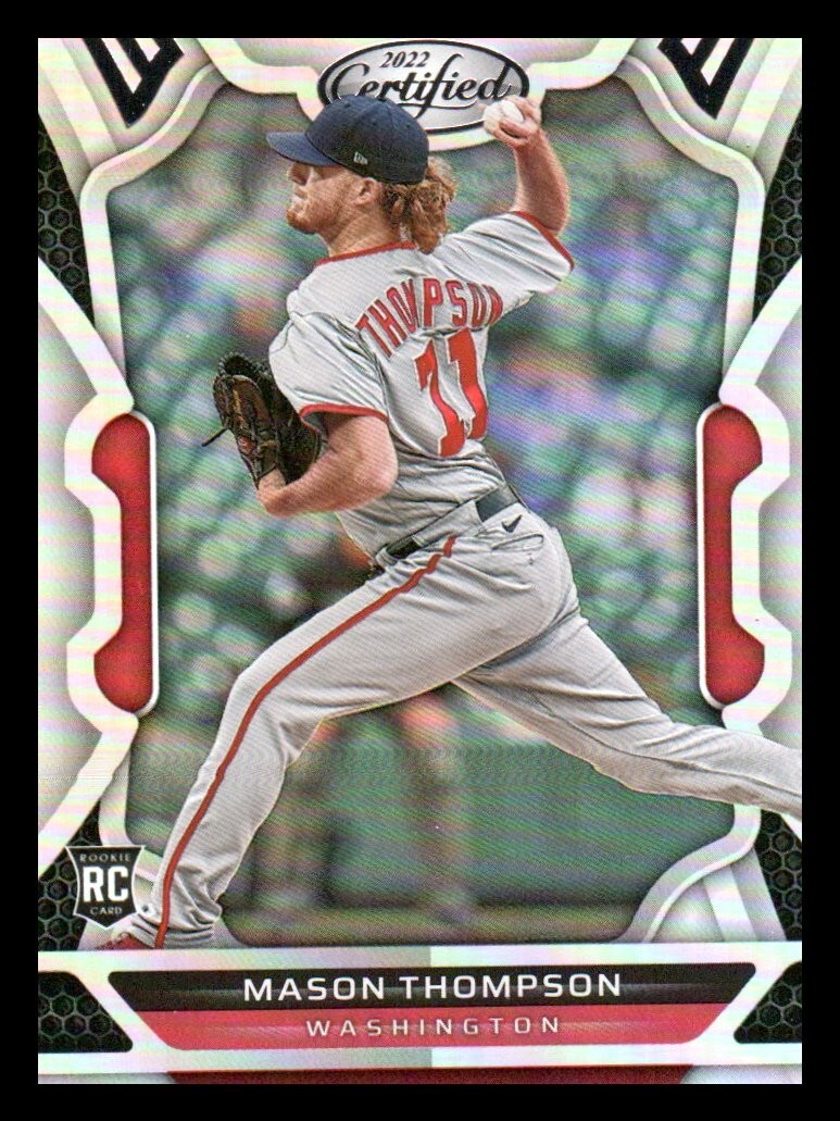 2022 Panini Chronicles Certified Mason Thompson Rookie Washington ...
