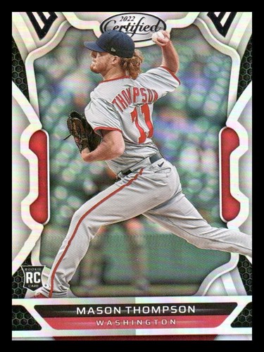 2022 Panini Chronicles Certified Mason Thompson Rookie Washington ...