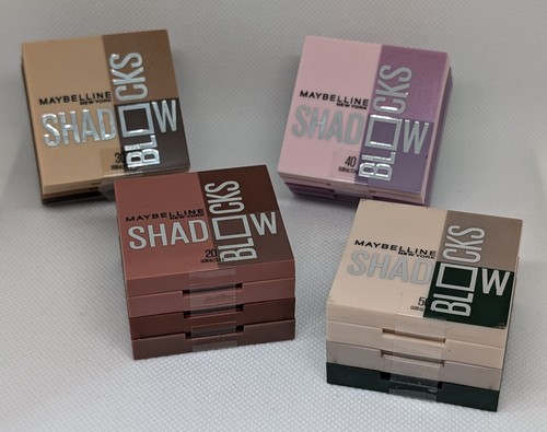 Maybelline Shadow Blocks, Trio Eyeshadow ~ You Choose | eBay