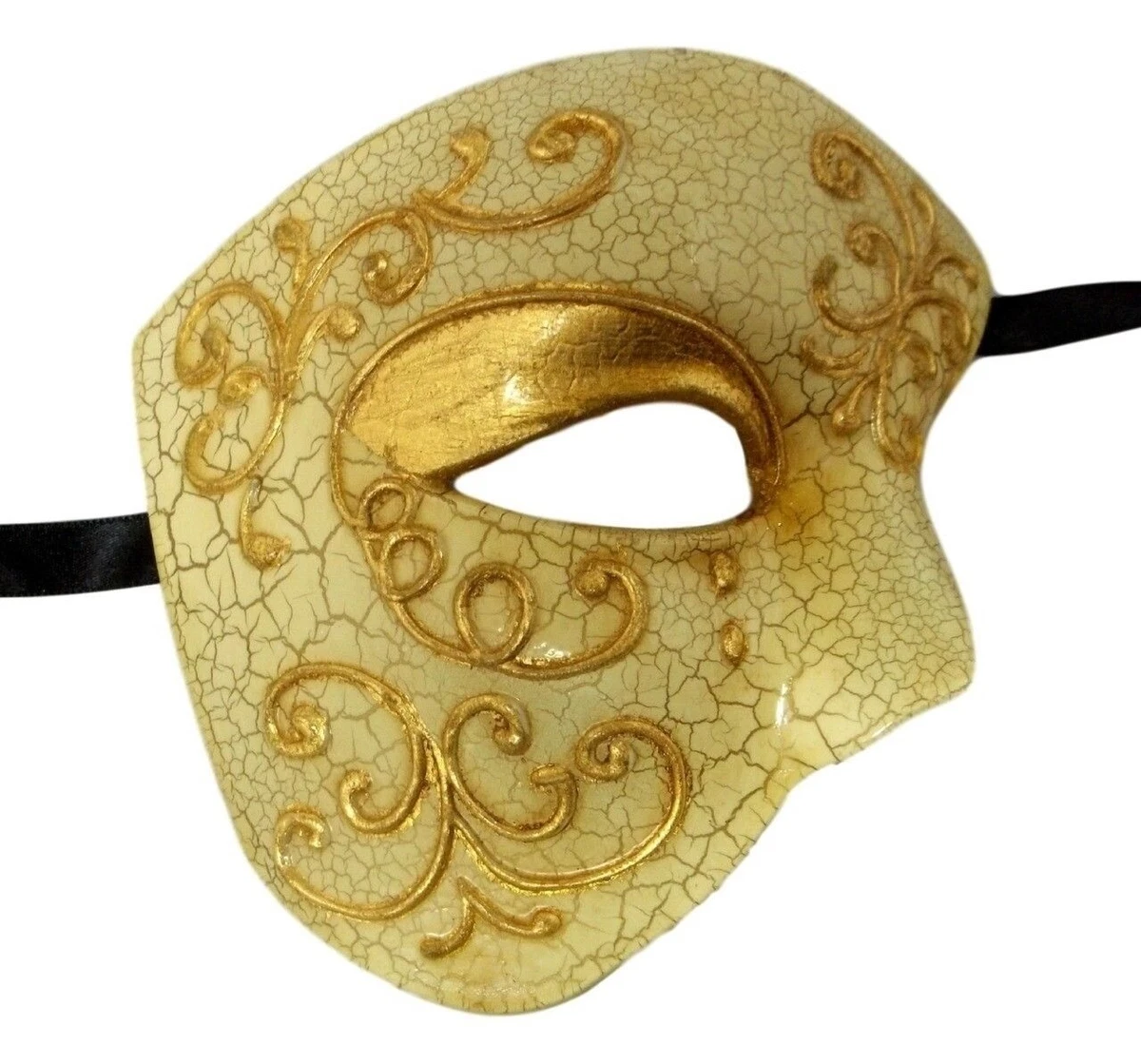 Venetian Side Half Mask
