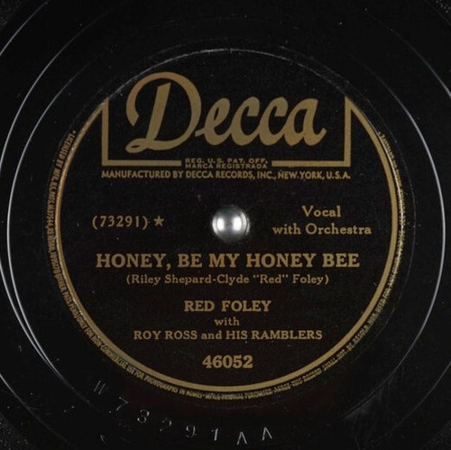 Red Foley With Roy Ross And His Ramblers - Old Shep / Honey, Be My ...