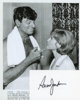 Anne Jackson - Signed Index Card with a B&W Vintage Photograph | eBay