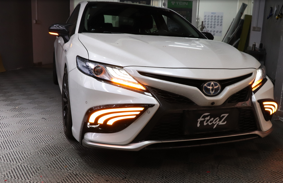 LED DRL Daytime Running Light Fog Lamp For Toyota Camry SE XSE 2021 ...