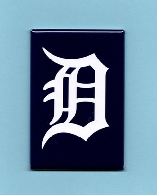 DETROIT TIGERS LOGO *2X3 FRIDGE MAGNET* MLB BASEBALL FAN SOUVENIR ...