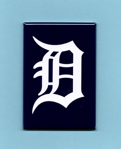DETROIT TIGERS LOGO *2X3 FRIDGE MAGNET* MLB BASEBALL FAN SOUVENIR ...