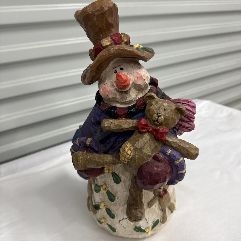 12 inch Snow woman Large snowman made of resin item number L848 | eBay
