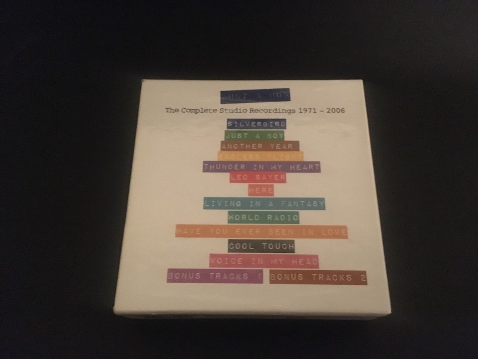 Leo Sayer Just A Box The Complete Studio Recordings 1971-2006 14 CD Box ...