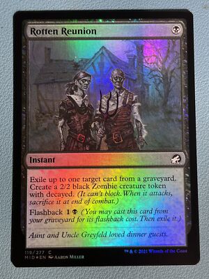 MTG Rotten Reunion Foil Innistrad MID NM | eBay