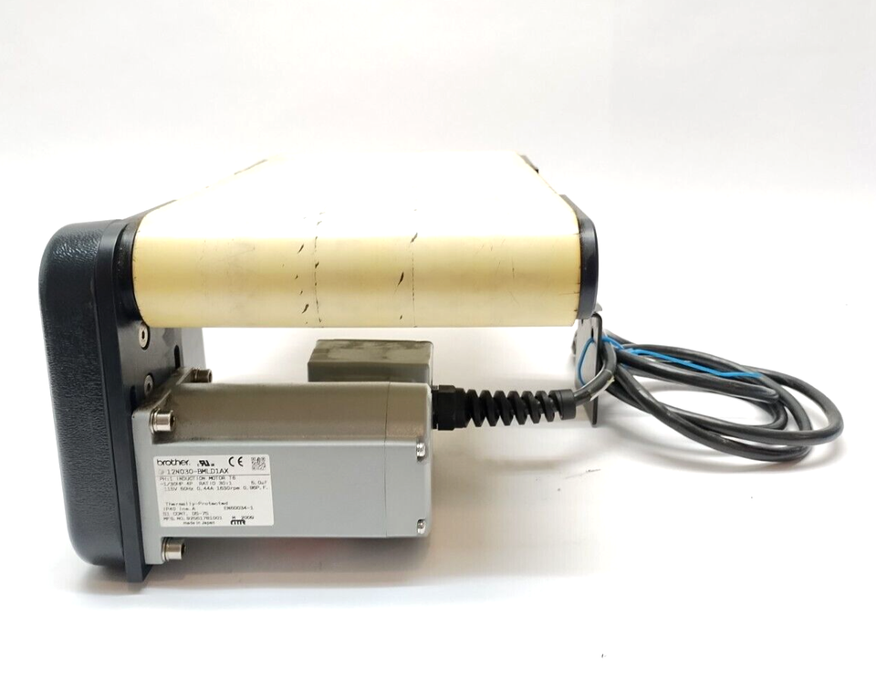 Brother GF12N030-BMLD1AX Induction Motor Flat Belt Conveyor 7.5" W x 14 ...