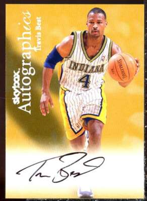 Travis Best Card 1999-00 SkyBox Premium Autographics #9 | eBay