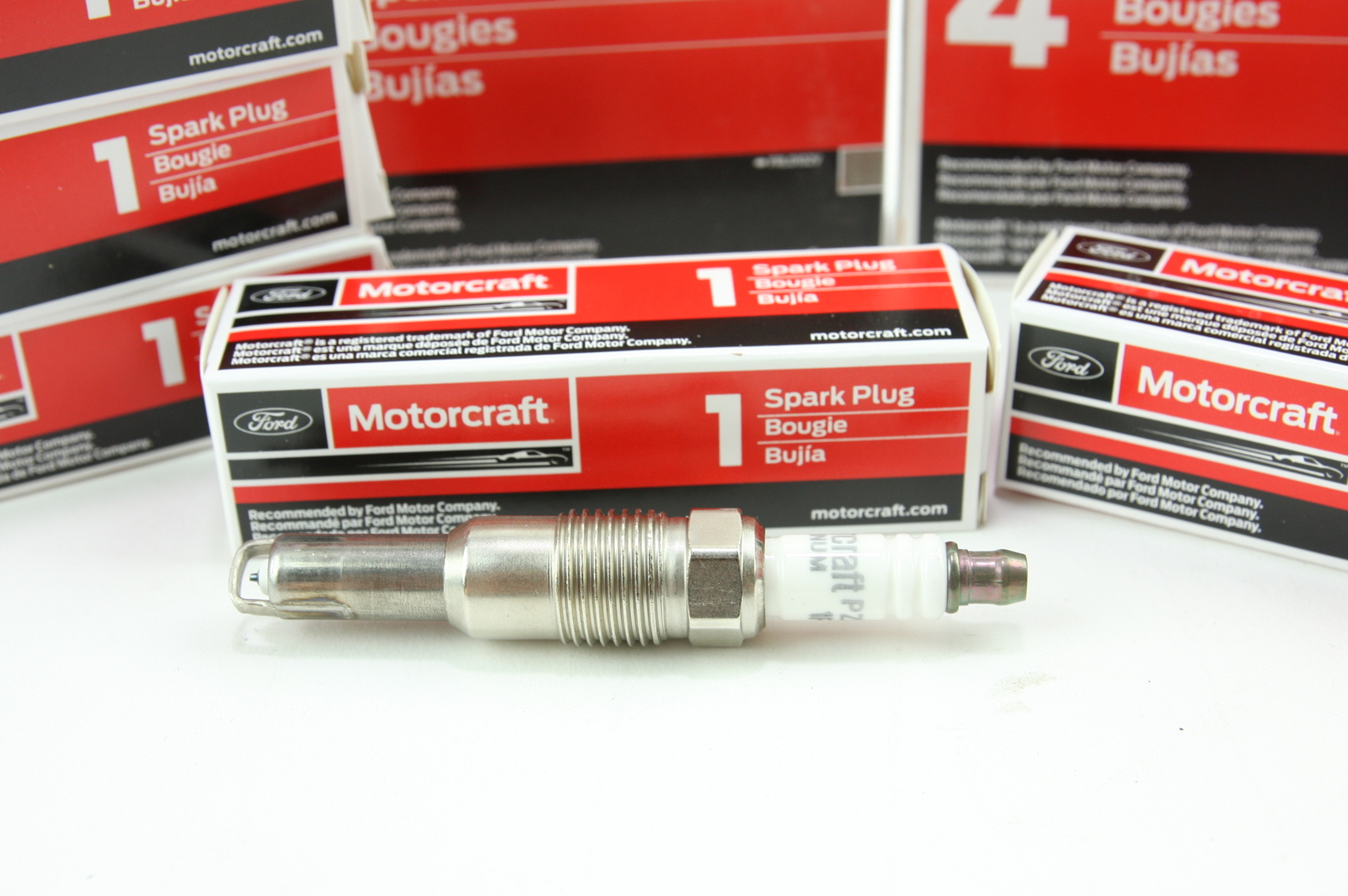 Set of 8 Genuine OEM Motorcraft Platinum Spark Plug SP547 SP547X Ford ...