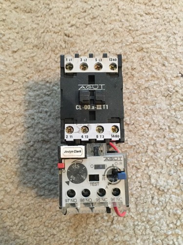 AGUT CL-00.A-IIIT1 24 V With RILO-0,85 Contactor | eBay