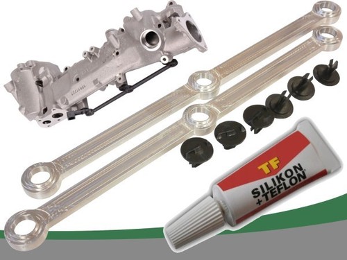 FOR MERCEDES 3.0 3.2 CDI OM642 INTAKE MANIFOLD AIR FLAP RUNNER LEVER ...